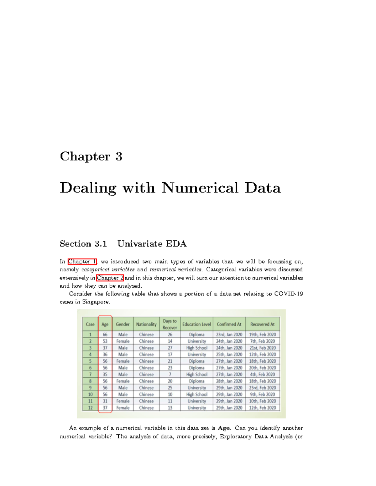 GEA1000 (Complete Notes) - Chapter 3 Dealing with Numerical Data ...