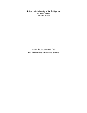 Statistical Analysis with Software Application - MODULE 1: INTRODUCTION ...