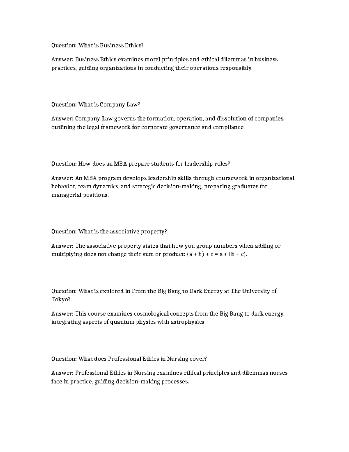 Heehawing jockstrap loave - Question: What is Business Ethics? Answer ...