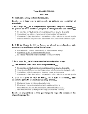 Actividad integradora modulo 9 semana 1 de Carla Hernández Mendoza La historia - Actividad - Studocu