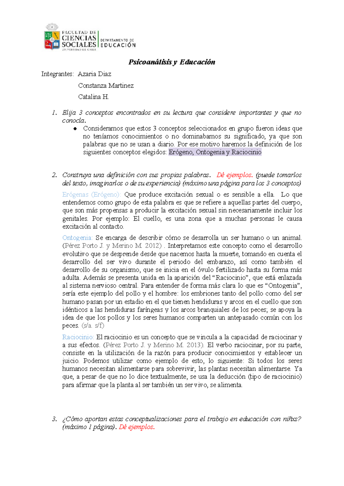 Teorías del desarrollo y aprendizaje - Psicoanálisis y Educación ...