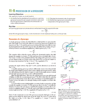 Physics-40 - Physics-40 - 326 CHAPTE R 11 ROLLI NG, TORQU E, AN D ANG U L AR M OM E NTU M ...