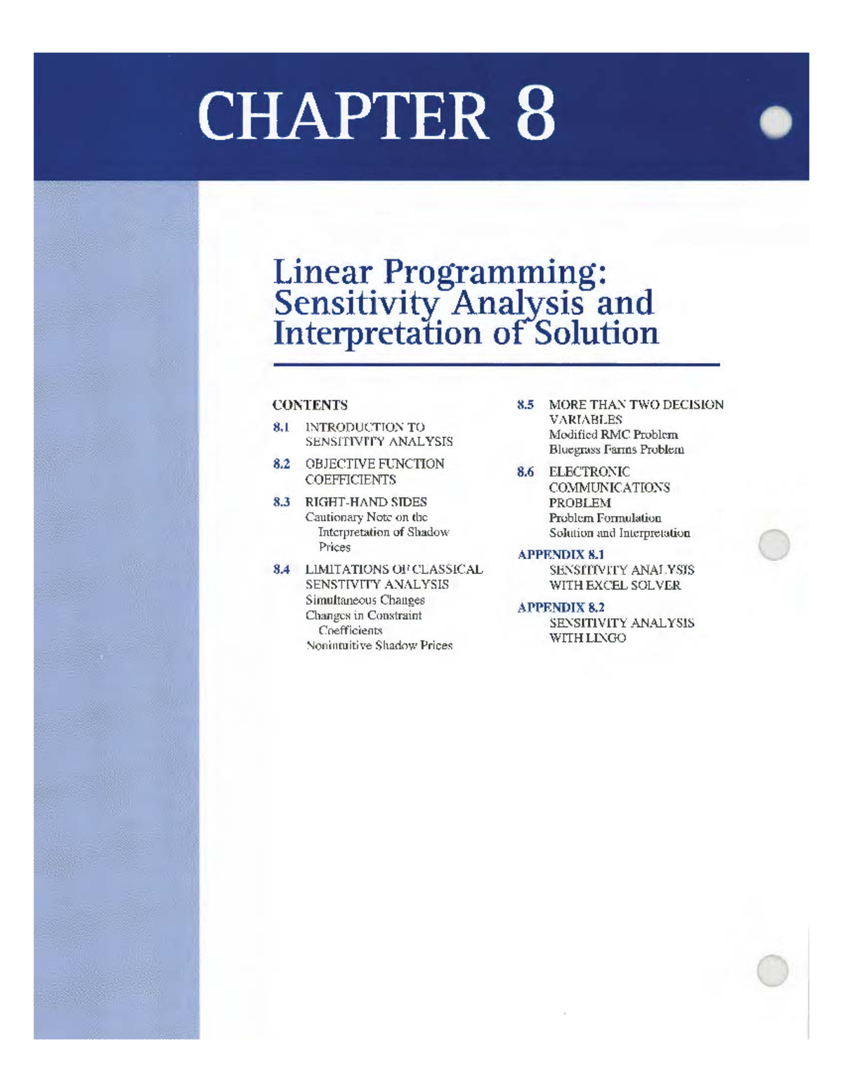 Ch8 - anderson - Quantitative methods - Studocu