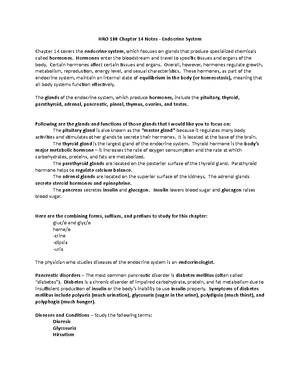 HRO 100 Notes - Chapter 1 - Chapter 1 – Basic Elements of a Medical ...