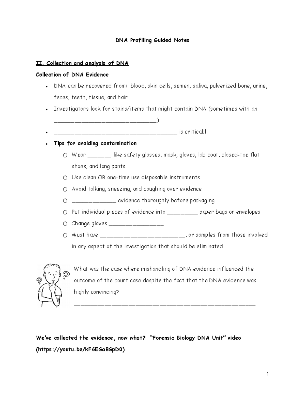 DNA+profiling+guided+notes+part+II - DNA Profiling Guided Notes II ...