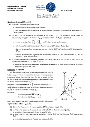 TP Pendule simple S1 - TRAVAUX PRATIQUES : Mécanique du point matériel ...