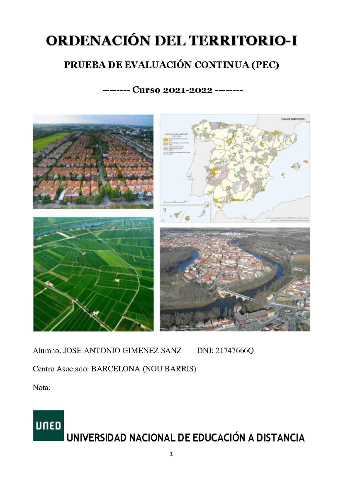PEC OT 2021 Resuelta - PEC Ordenación del territorio con preguntas ...