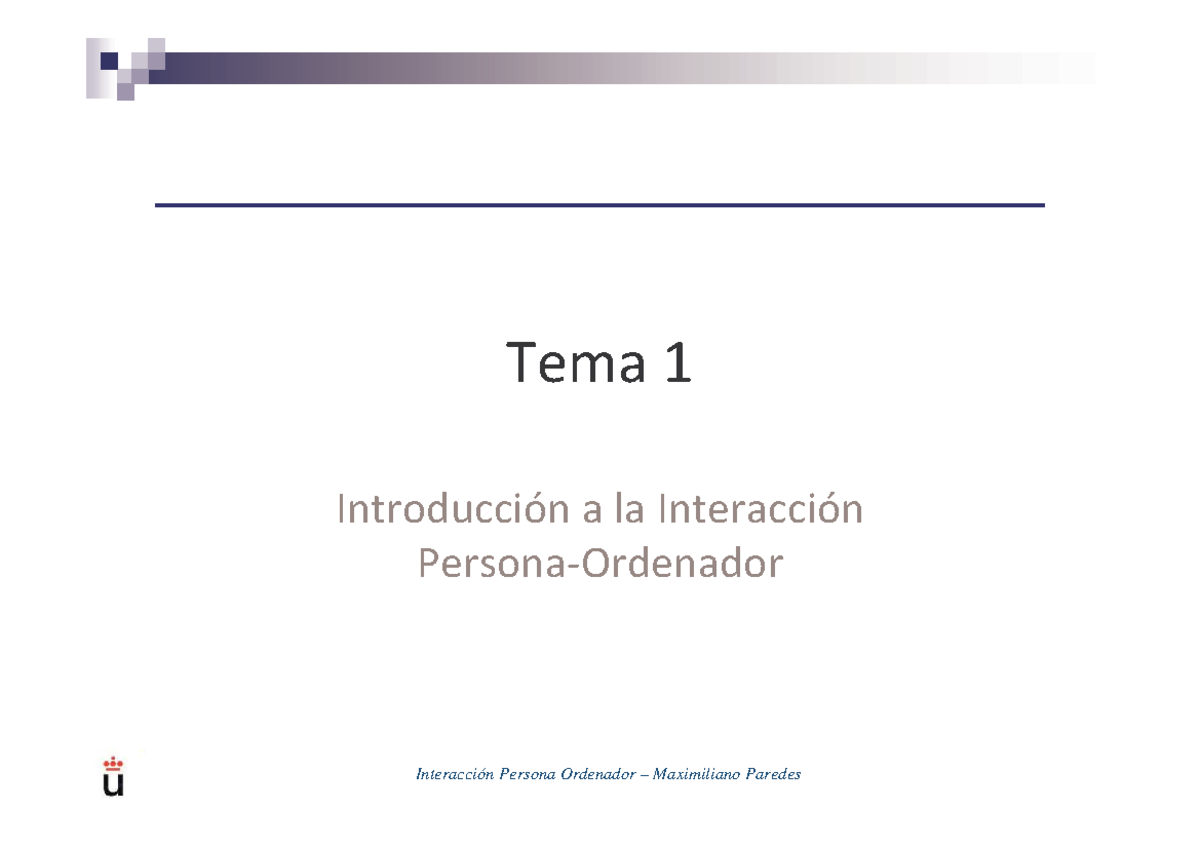 IPO-GII-Tema1 Introduccion IPO v2 - • - Studocu