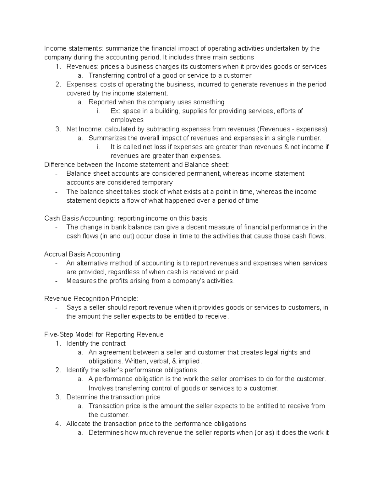 Chapter 3 - Accounting 2010 - Financial Accounting Concepts - Income ...