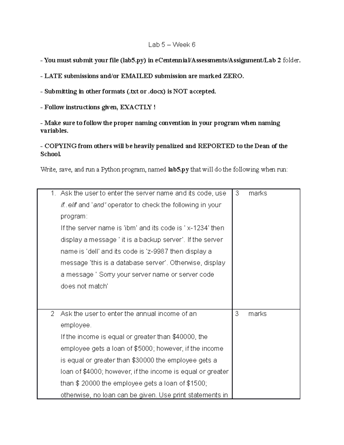 CNET232-3-s22-lab 5 - lecture guide - Lab 5 – Week 6 - You must submit your file (lab5) in - Studocu