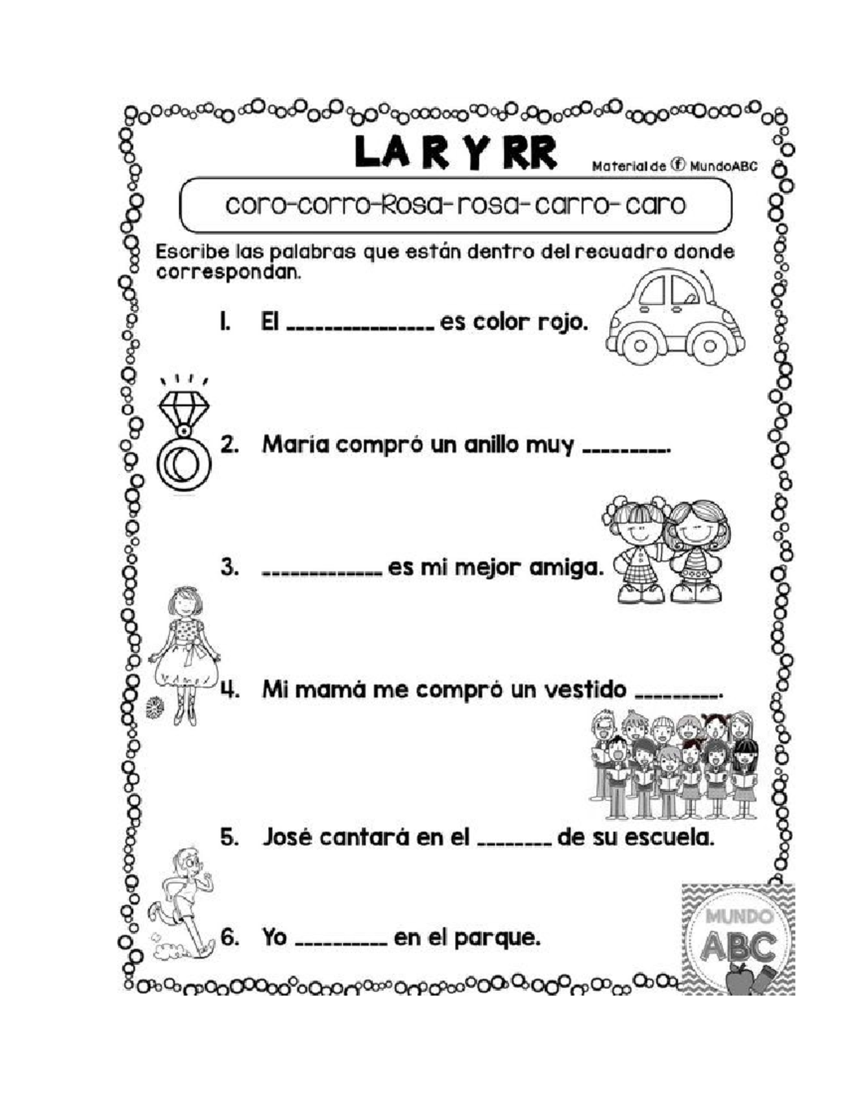 R-rr - APOYO - Artes Visuales NM - LARYRR Material de f MundoABC caro ...