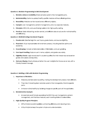 [Solved] QUESTIONS 1 25 MARKS In reference to the provided case study ...