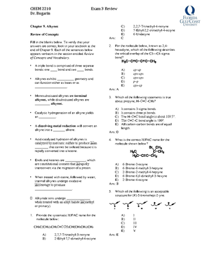 Drawing bond-line structures practice worksheet - CHM 2210 - Studocu