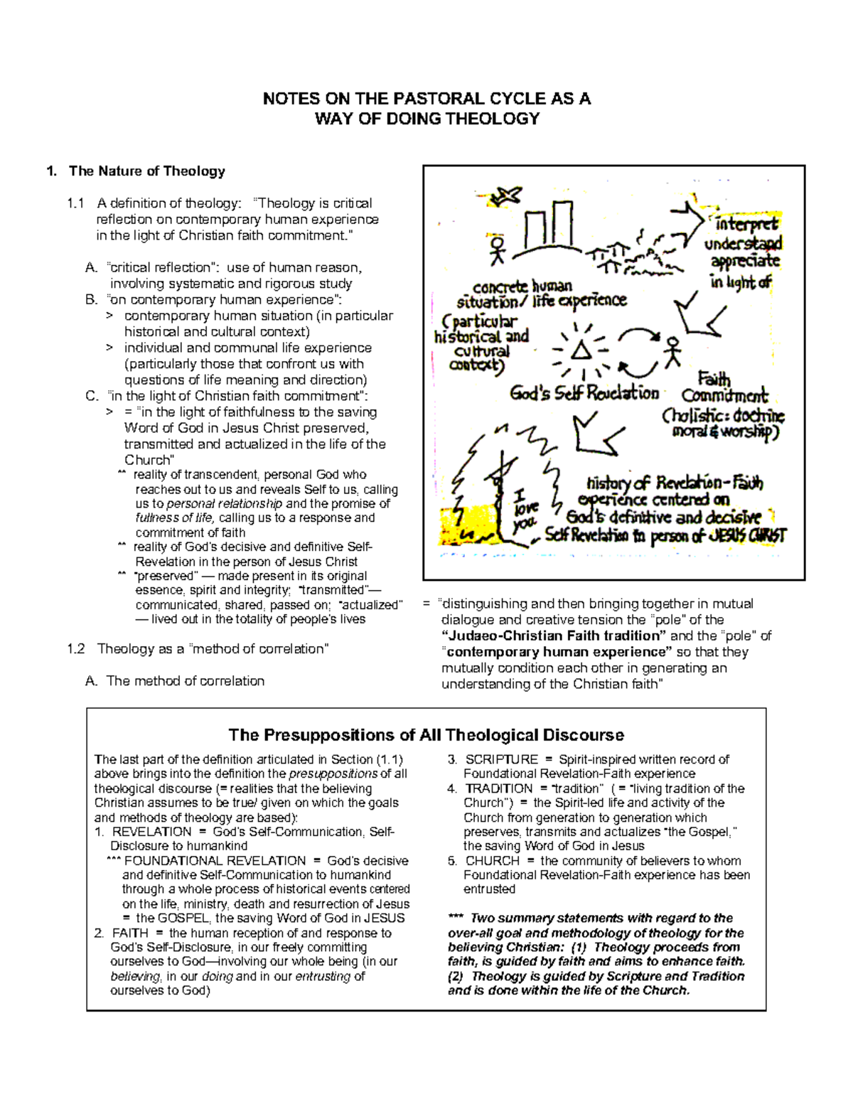 Notes on the pastoral cycle-1 - NOTES ON THE PASTORAL CYCLE AS A WAY OF ...