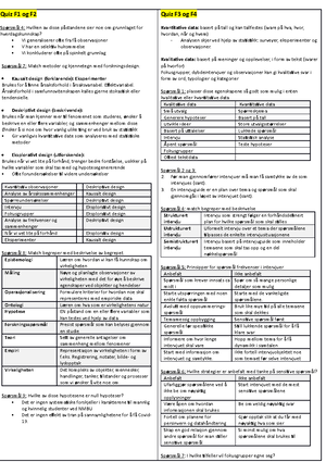 [Solved] Jeg skal ha eksamen i AOS240 Samfunnsvitenskapelig metode Kan du ...