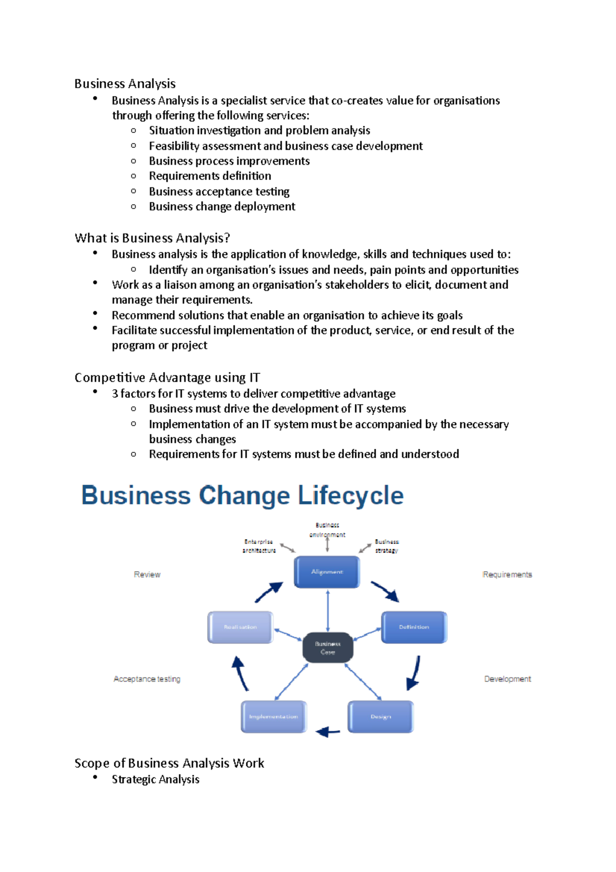 Week 1 Notes - IAB204 - QUT - Studocu