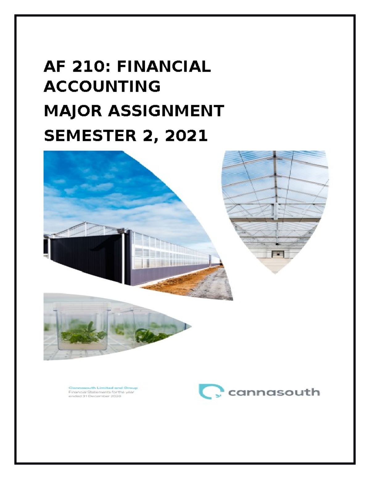 Af21o assignment S11168811 - AF 210: FINANCIAL ACCOUNTING MAJOR ...