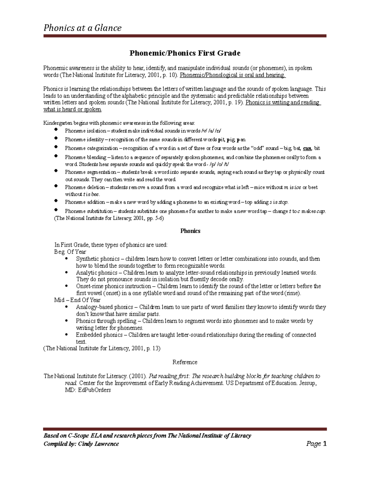 First Grade Phonics Phonics At A Glance Phonemic Phonics First Grade first-grade-phonics-phonics-at-a-glance-phonemic-phonics-first-grade