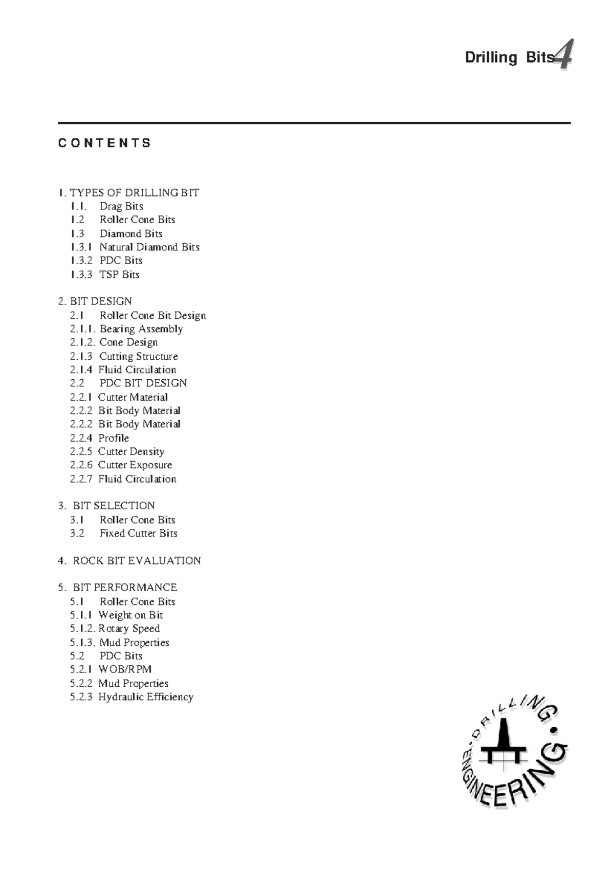 BOOK Drilling Bits 4 - BOOK - Well Control 11 C O N T E N T S ####### 1 ...