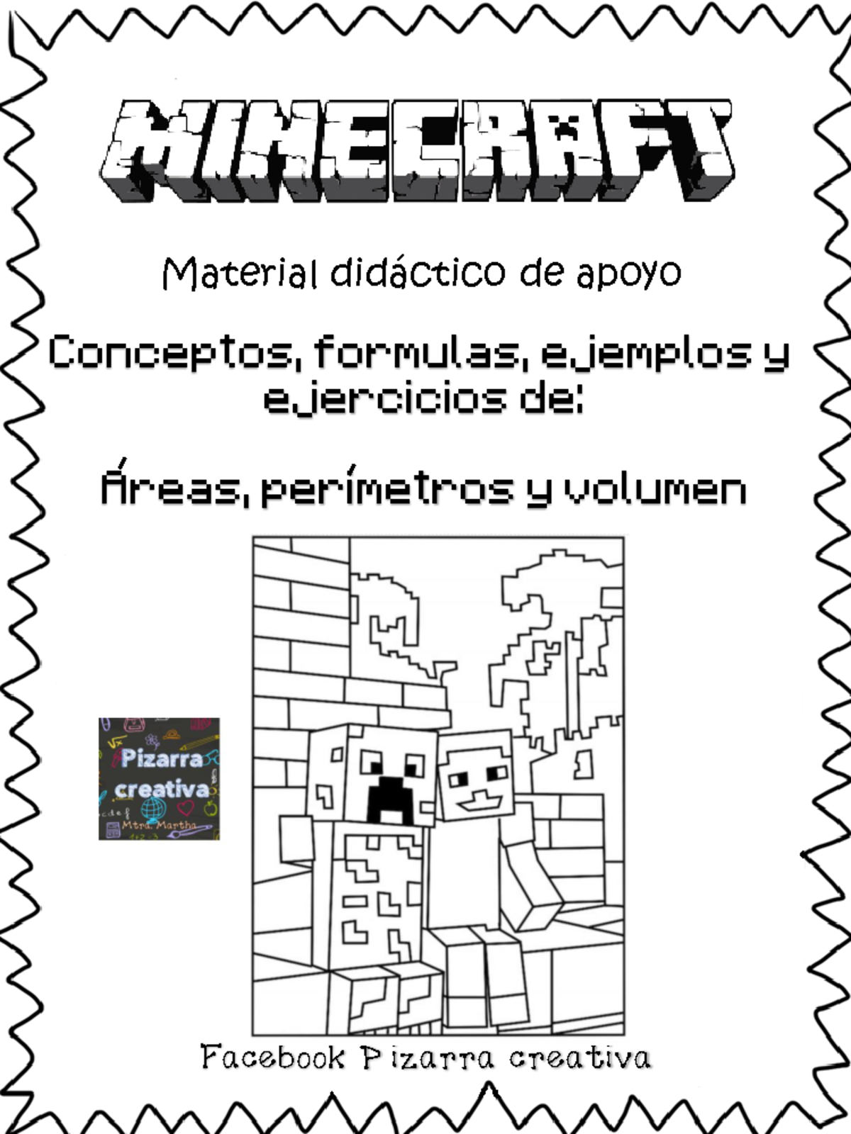 5. Libro DE Minecraft, Areas, Perimetros Y Volumen - Conceptos ...