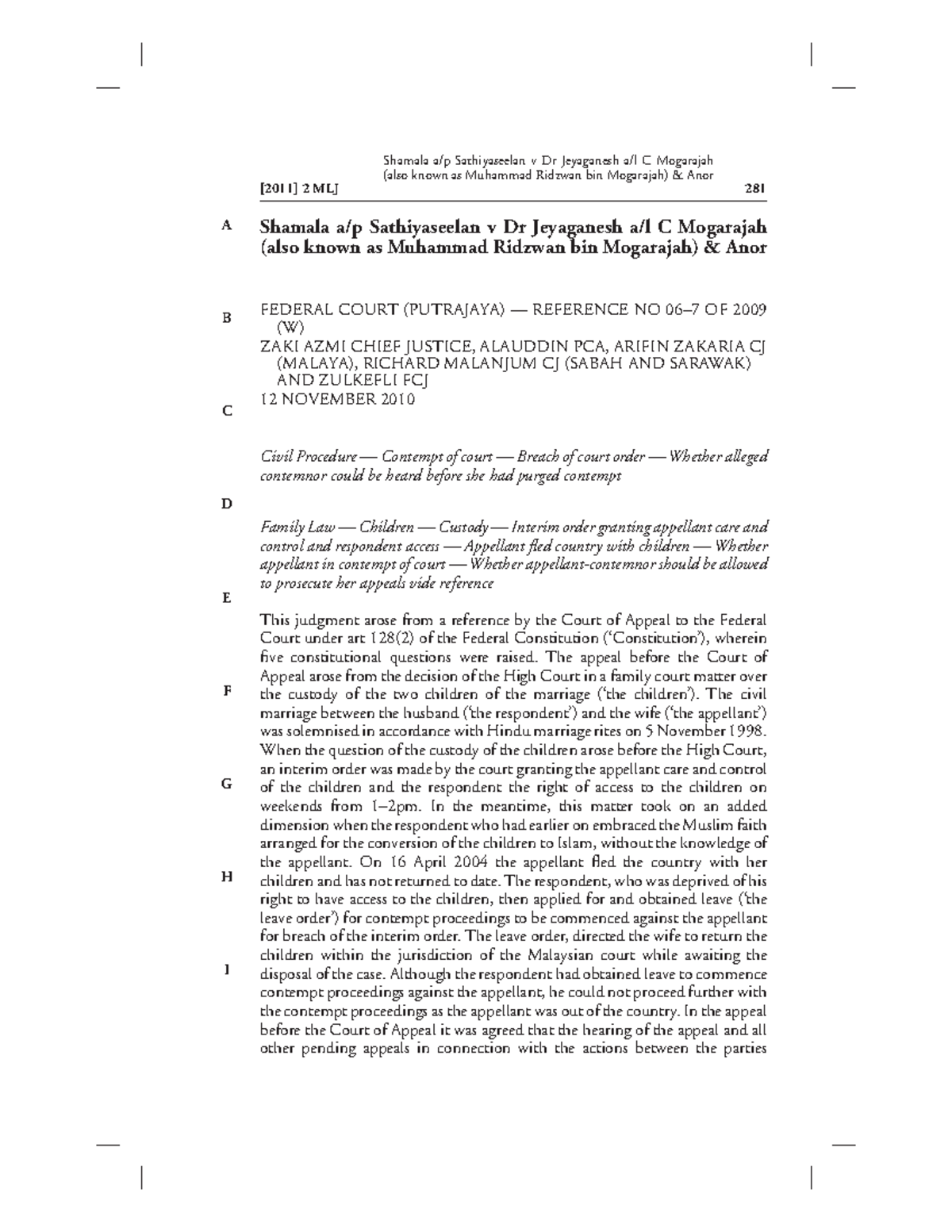 Shamala Sathiyaseelan v Dr Jayaganesh - Shamala a/p Sathiyaseelan v Dr ...