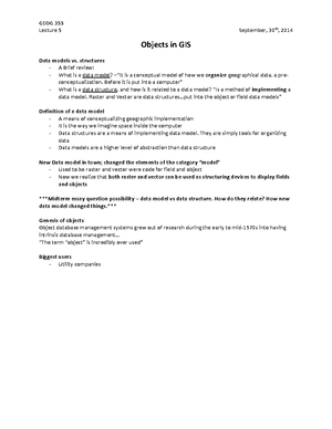 352 lecture 02 - spatial non-spatial descr. stats - Lecture 02: Spatial and Non-Spatial ...