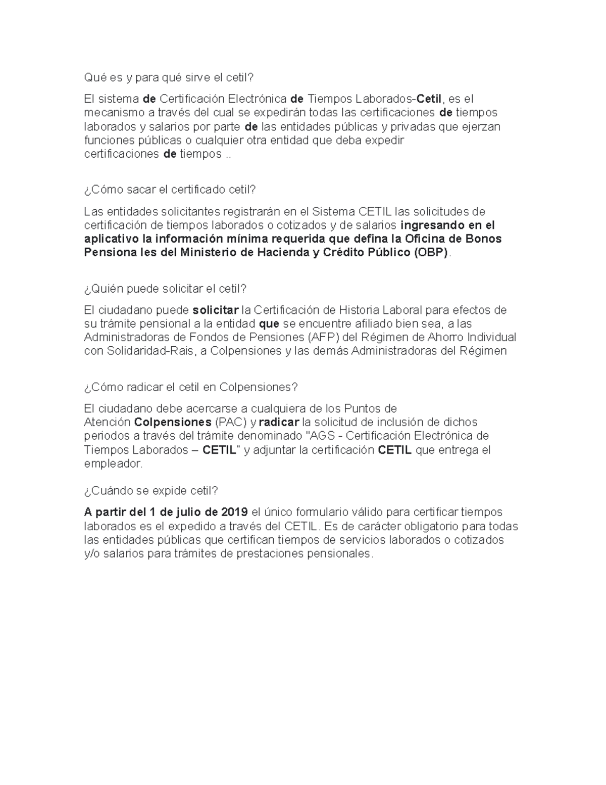 Qué es y para qué sirve el cetil - . ¿Cómo sacar el certificado cetil ...