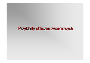 Normative method - Zwarcia w systemach elektroenergetycznych wykład - NormativeNormative - Studocu
