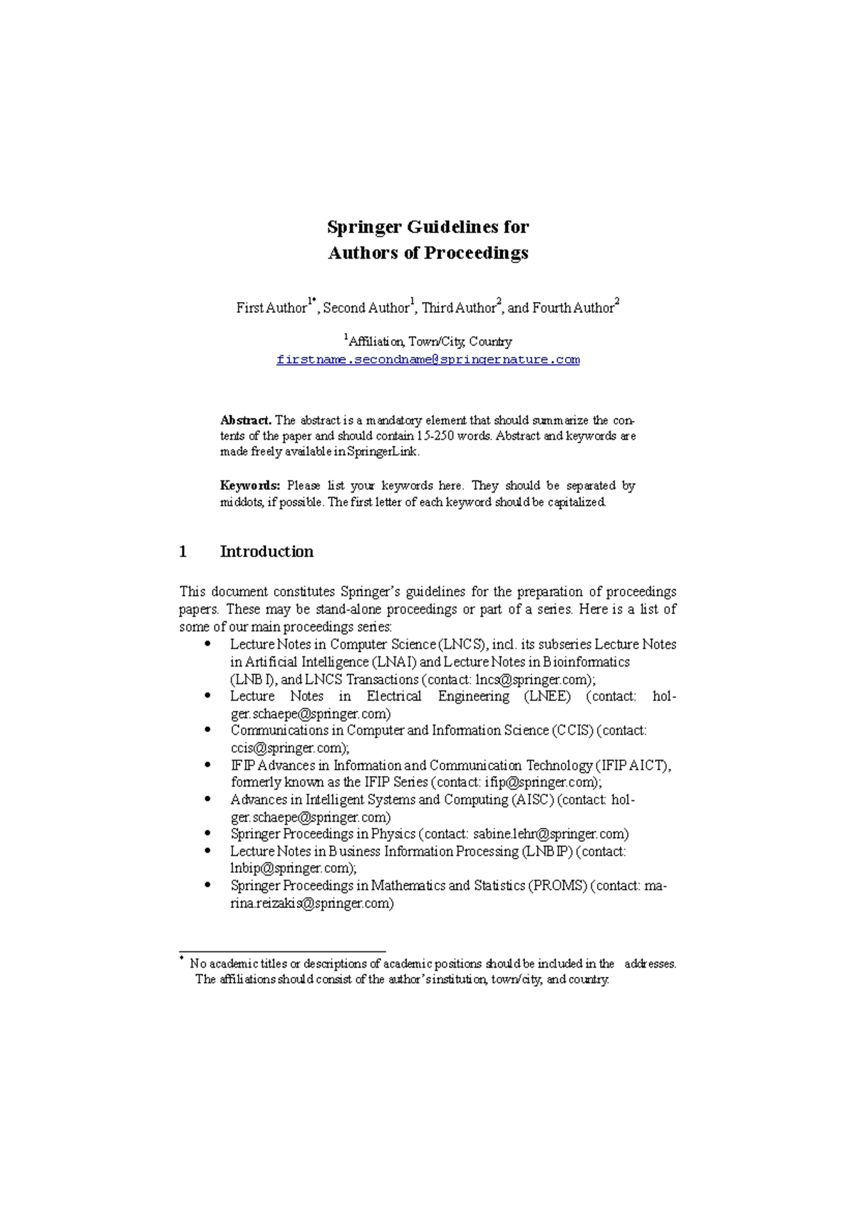 Springer template .doc 2 - Springer Guidelines for Authors of ...