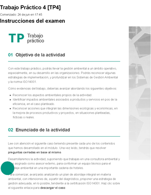 TP 3 - 100% Gestion ambiental - Trabajo Práctico 3 [TP3] Comenzado: 9 de jul en 20 ...