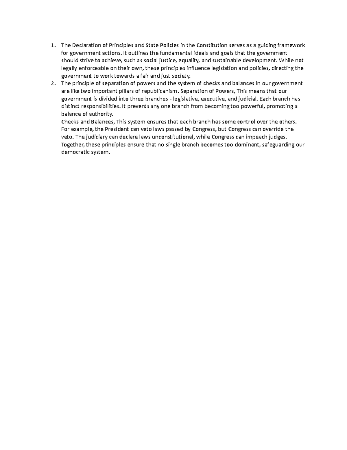 Exercise no. 7 - nanna - The Declaration of Principles and State ...