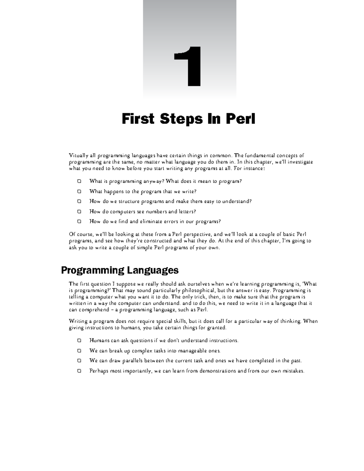 First step in perl - Guia basica de perl - First Steps In Perl Vitually ...