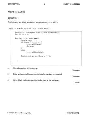 TEST CSC248 DEC2020 ANS - DO NOT TURN THIS PAGE UNTIL YOU ARE TOLD TO ...