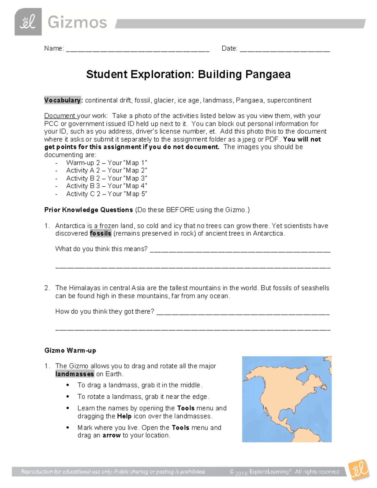 Building Pangaea SE with Documentation - Name ...