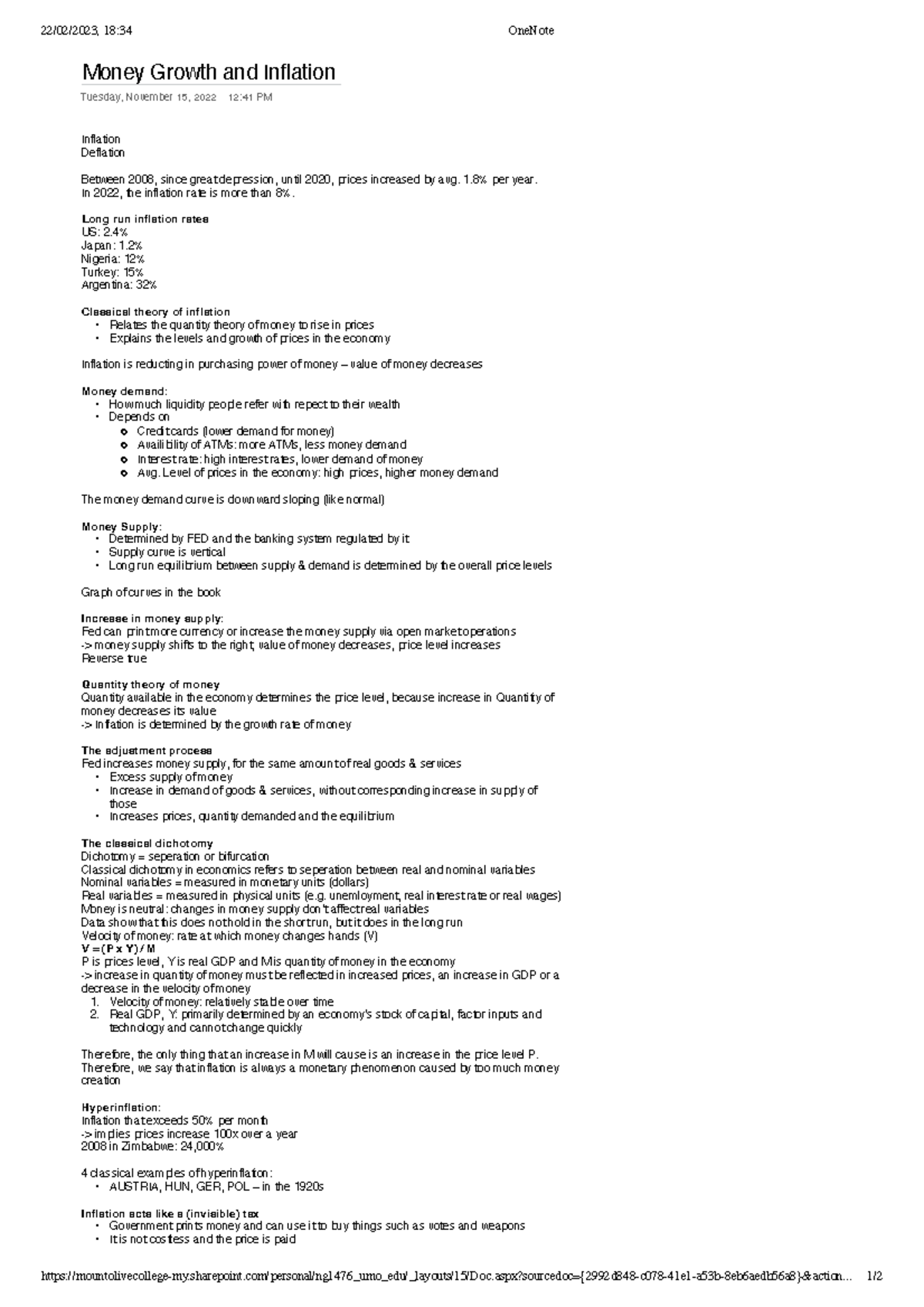 Chapter 17 - Instructor is Dr. Mandal. - 22/02/2023, 18:34 OneNote ...