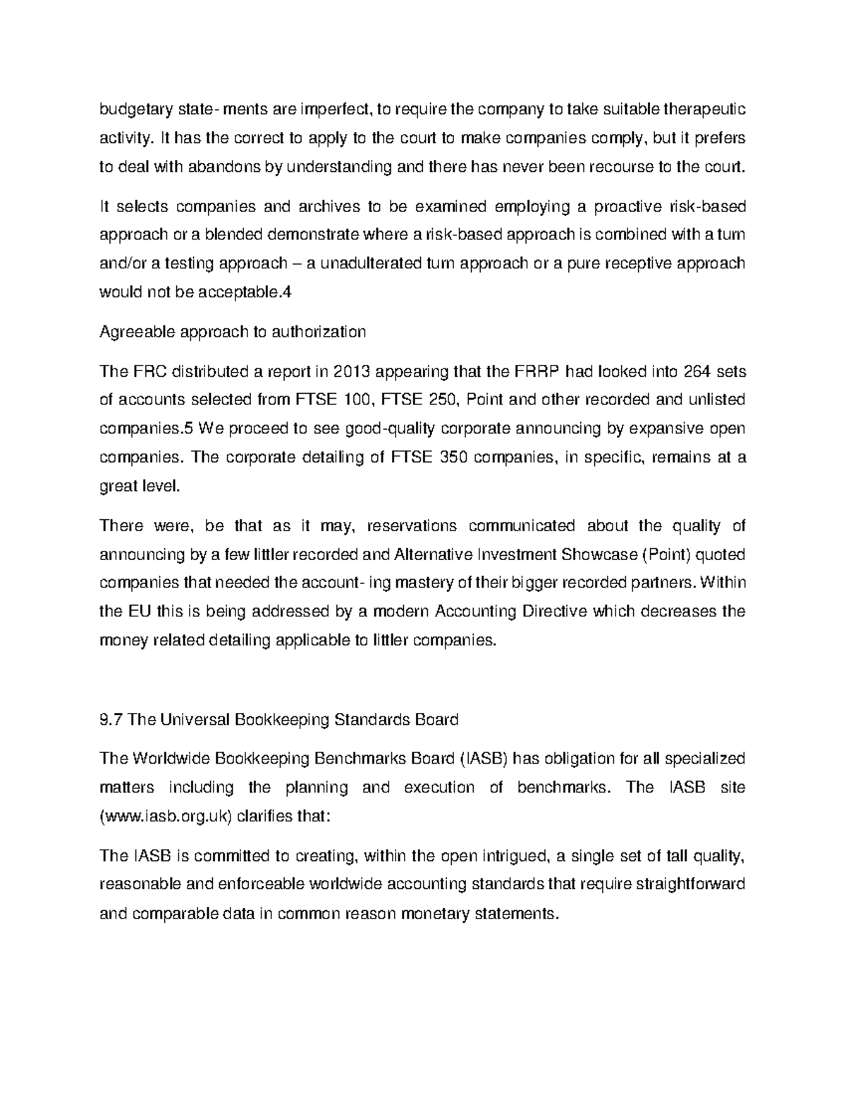 Summary - Preparation of Financial Statements-56 - budgetary state ...