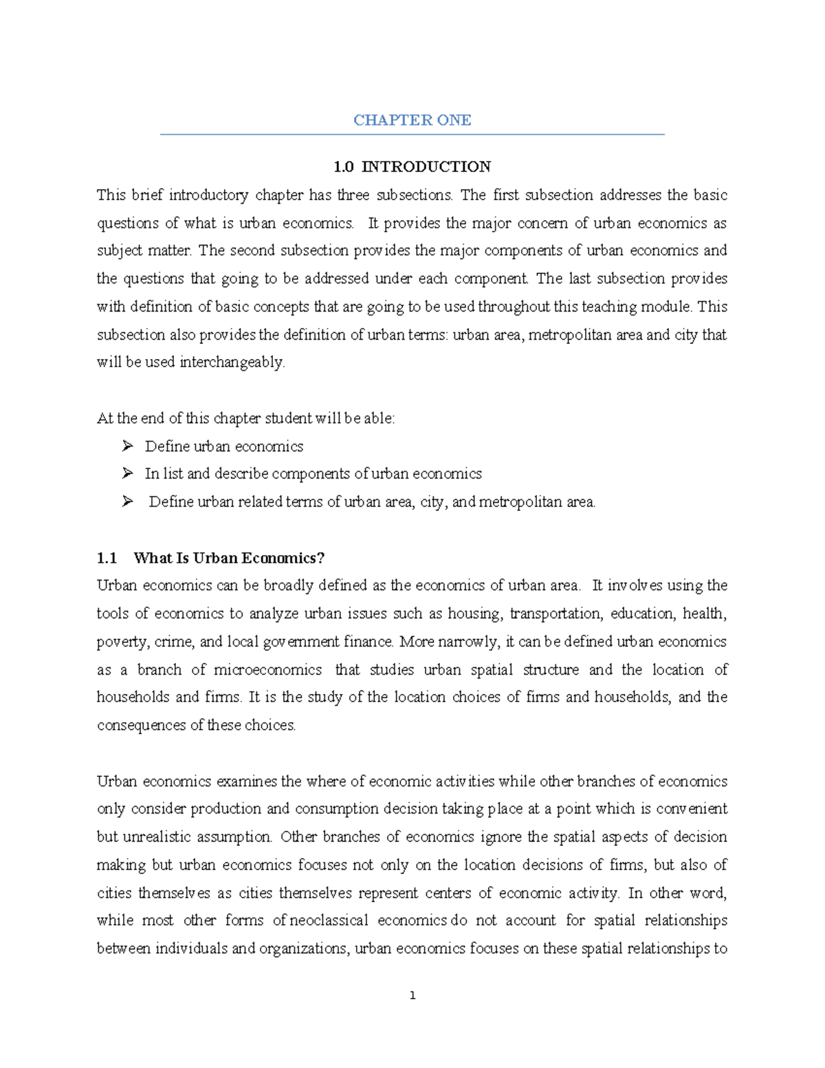 Chapter 1 - CHAPTER ONE 1 INTRODUCTION This brief introductory chapter ...