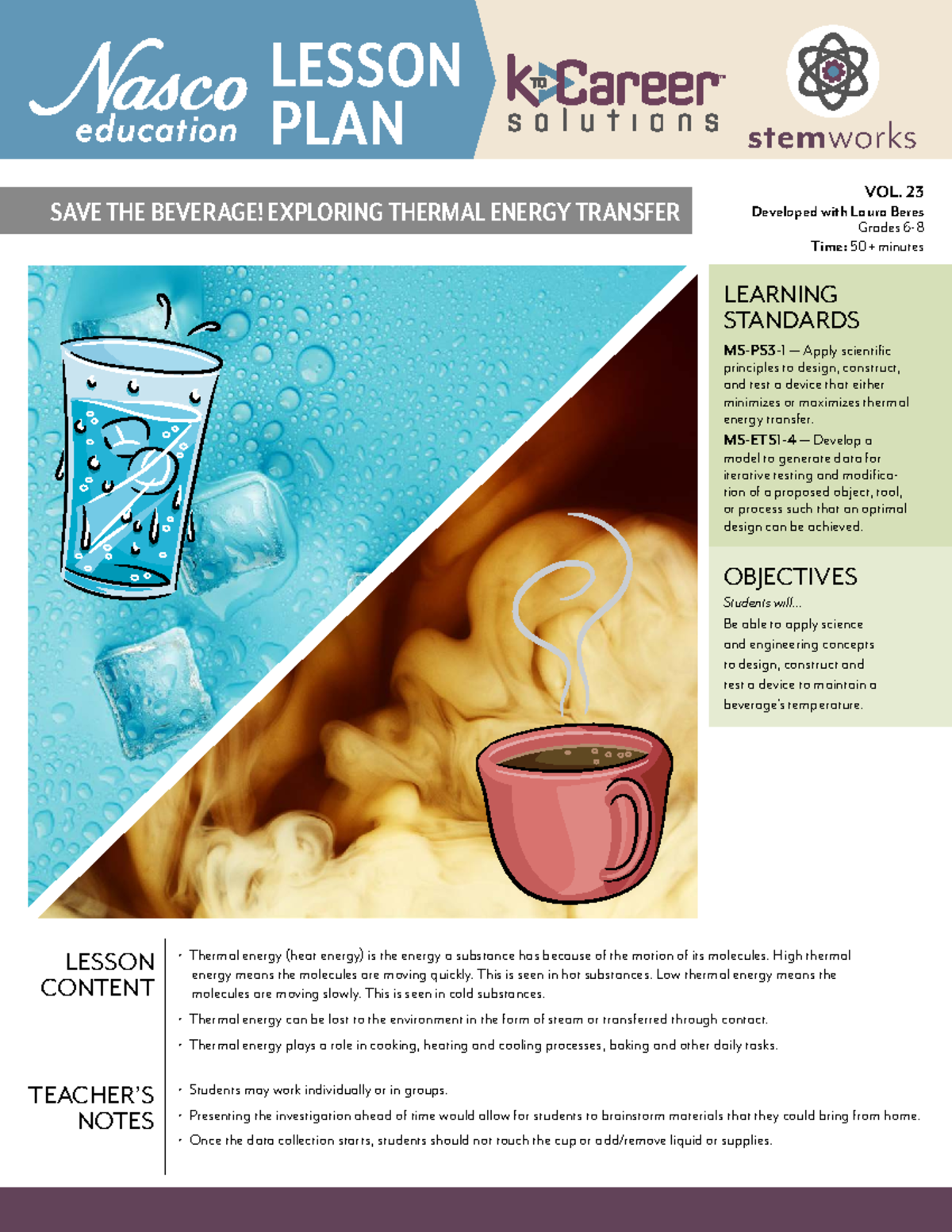 Stemworks-Vol23 thermal energy - SAVE THE BEVERAGE! EXPLORING THERMAL ...