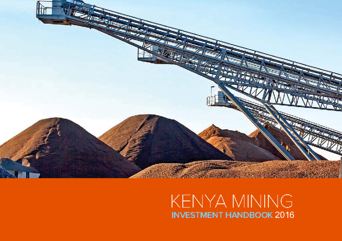 Kenya Mining Investment Handbook 2016 - KENYA MINING INVESTMENT ...