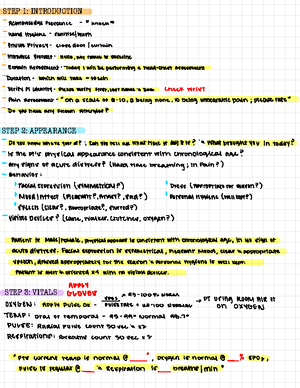 NR302 RUA Health assessment paper - RUA: Health History and Physical ...