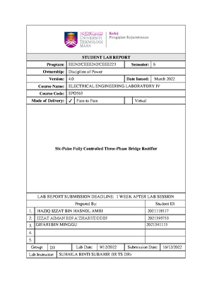 Shell - test - Candidate Feedback nurshafiqah shahirah binti mohd ...
