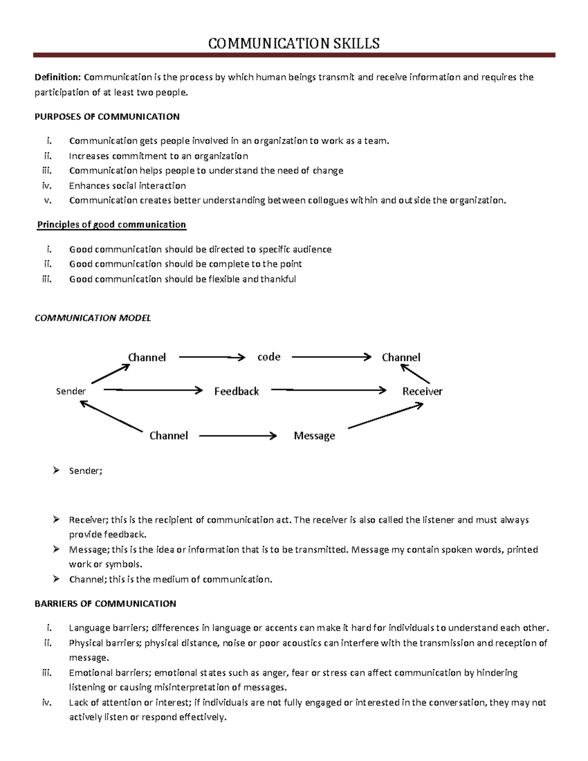 Communication Skills - COMMUNICATION SKILLS Definition: Communication ...