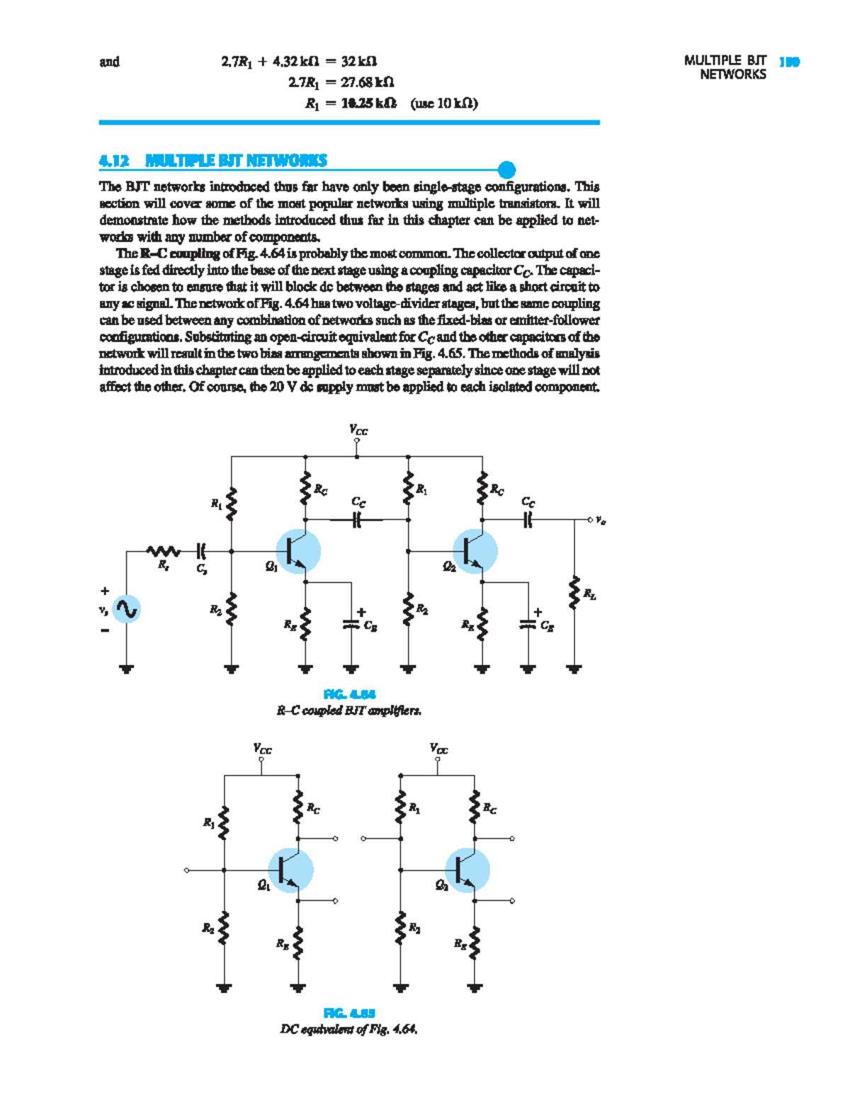 Multiple BJT Networks - Electronic Circuit: devices and analysis - Studocu