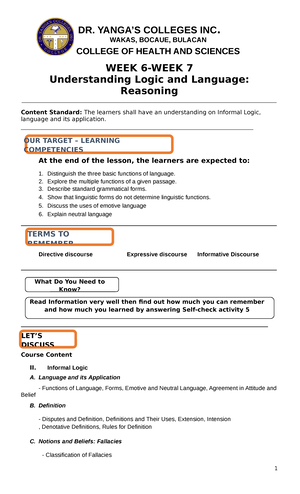Logic and Critical Thinking - LOGIC AND CRITICAL THINKING What is Logic ...