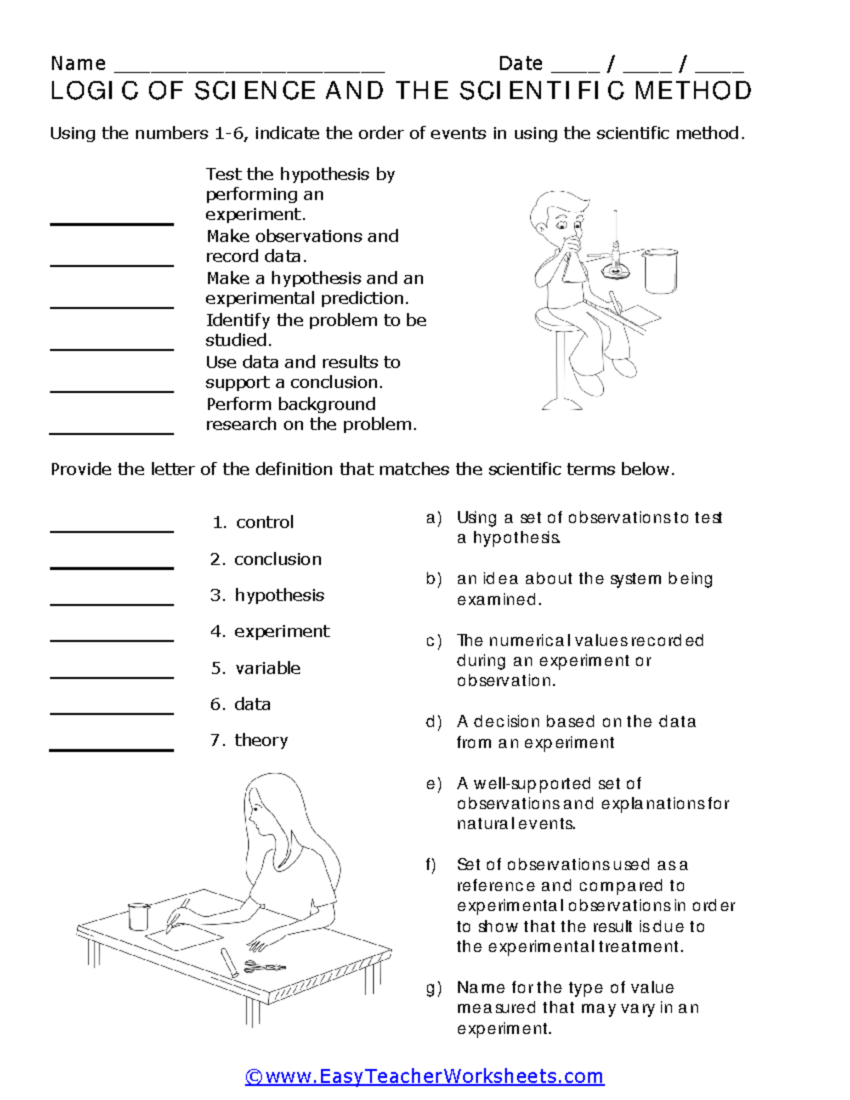 Worksheet - Name ______________________ Date ...