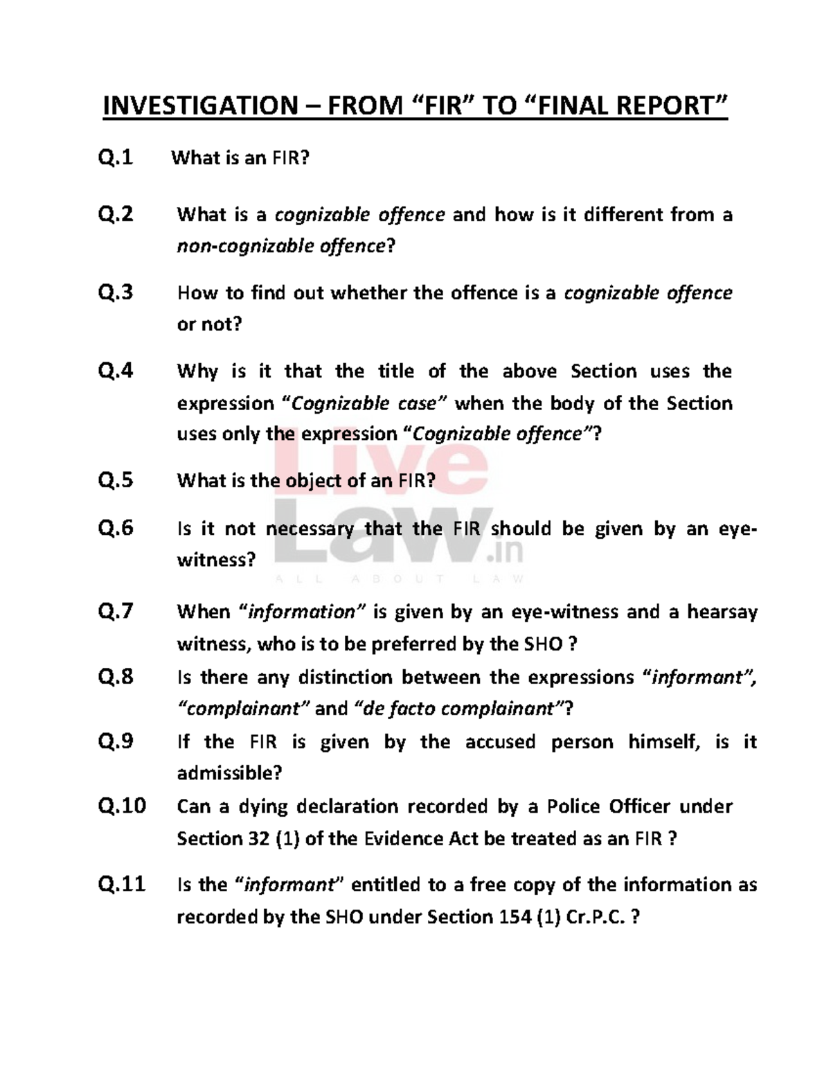 Pdf upload-379990 - First information report - INVESTIGATION – FROM