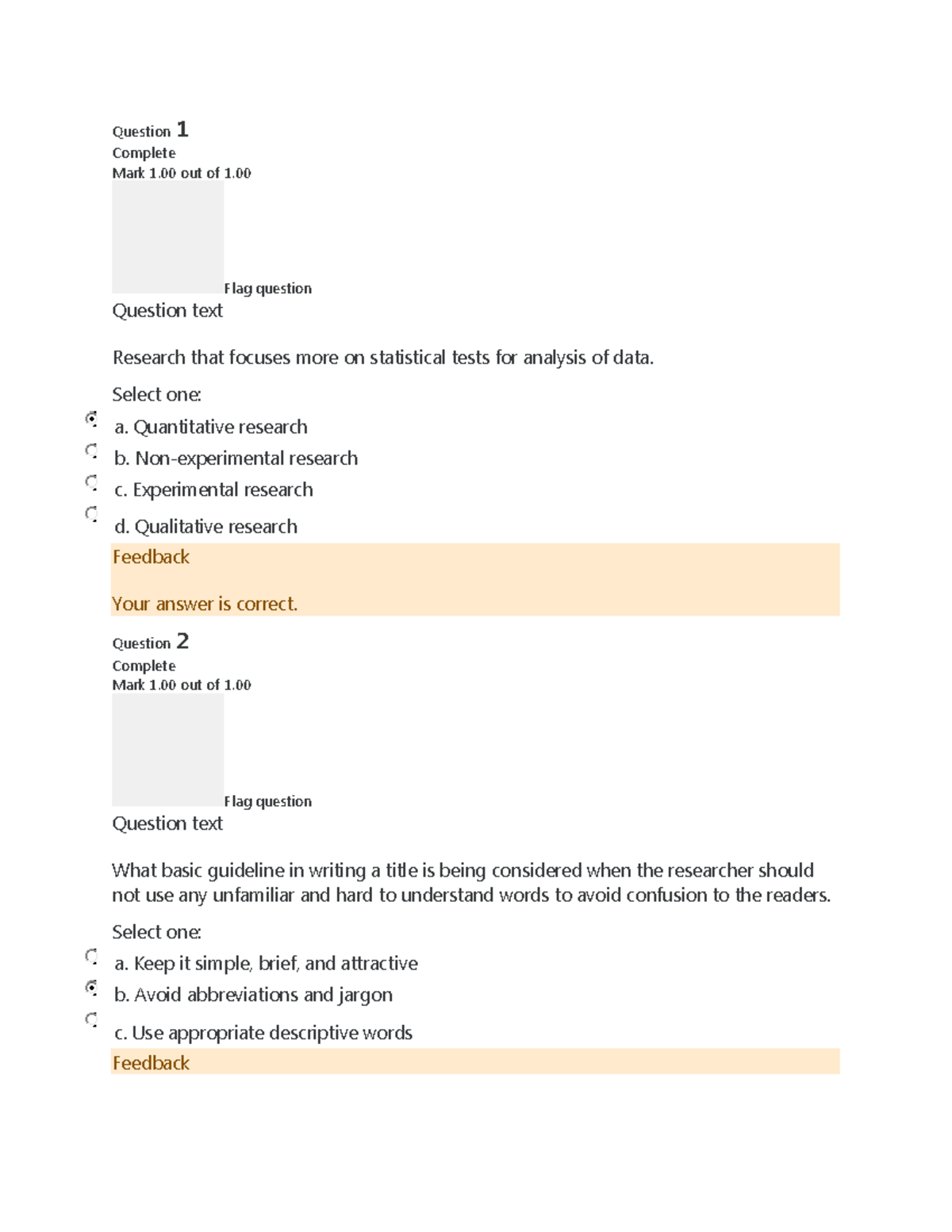 476378714 Research G12 Final EXAM by ruth docxtttt - Question 1 ...