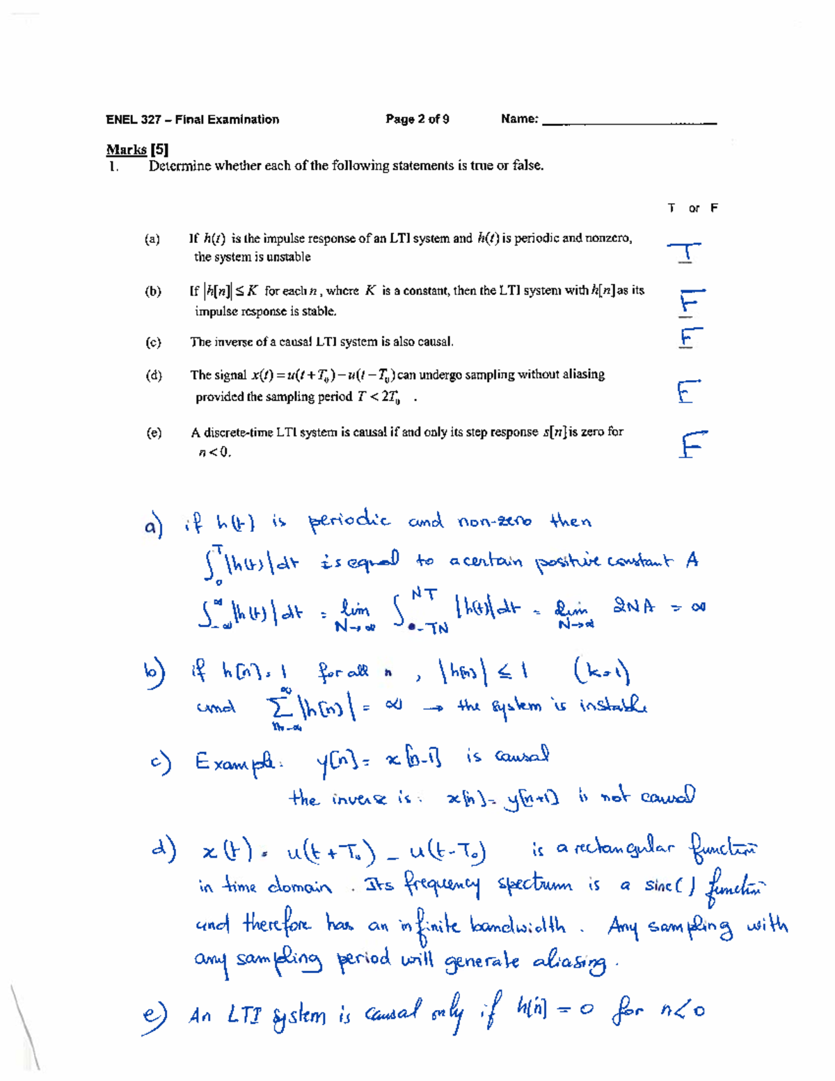 Exam April 2012, questions and answers - Signals and Transforms - ENEL ...