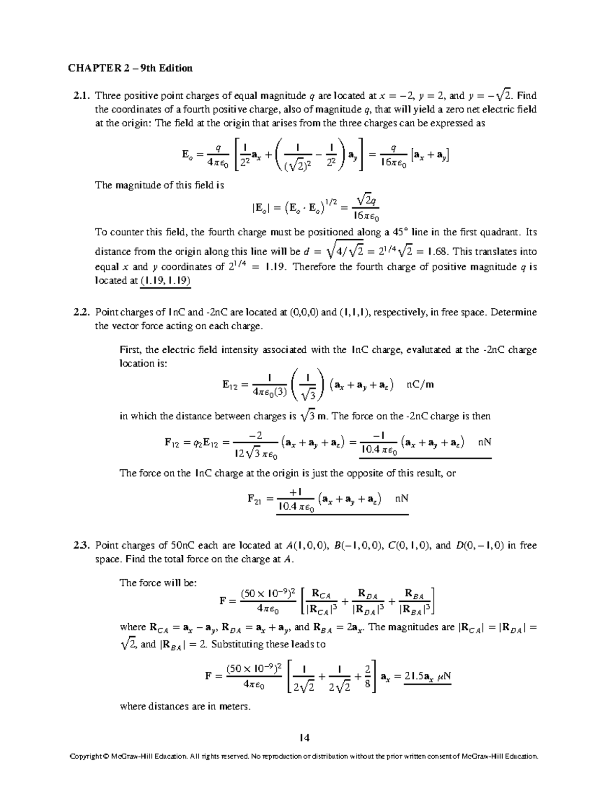 Hayt의 전자기학 9판.Engineering Electromagnetics of Hayt - 전자기학1 - 순천향대학교 ...