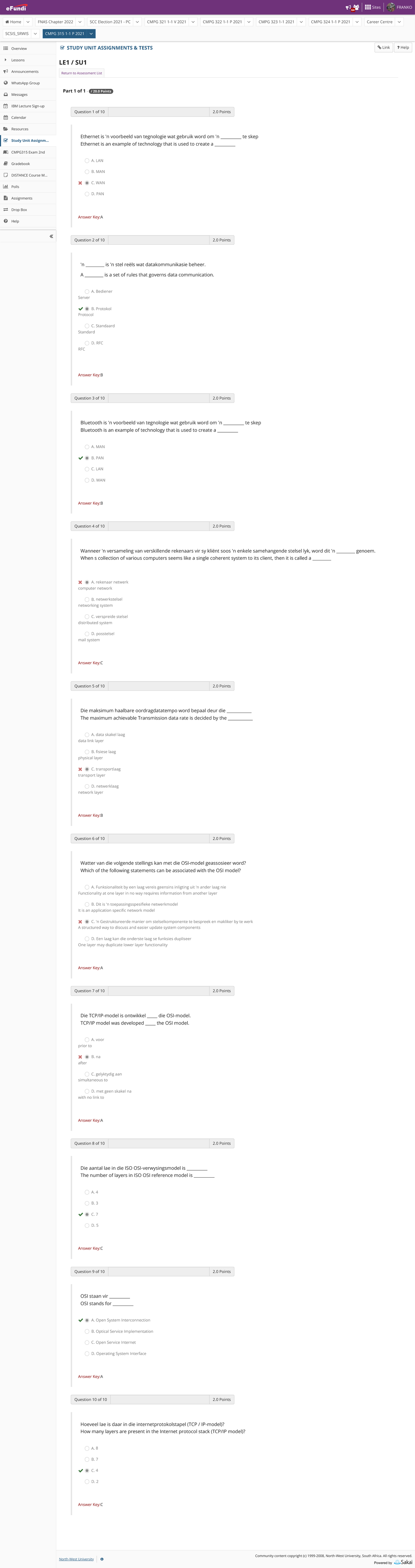 SU1 Attempt 2 - CMPG QUIZ SU1 - STUDY UNIT ASSIGNMENTS & TESTS North ...